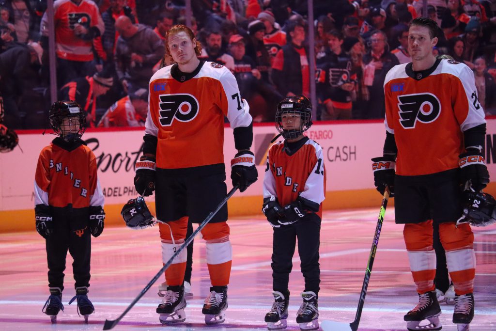 Flyers celebrate Ed Snider Legacy Game | Ed Snider